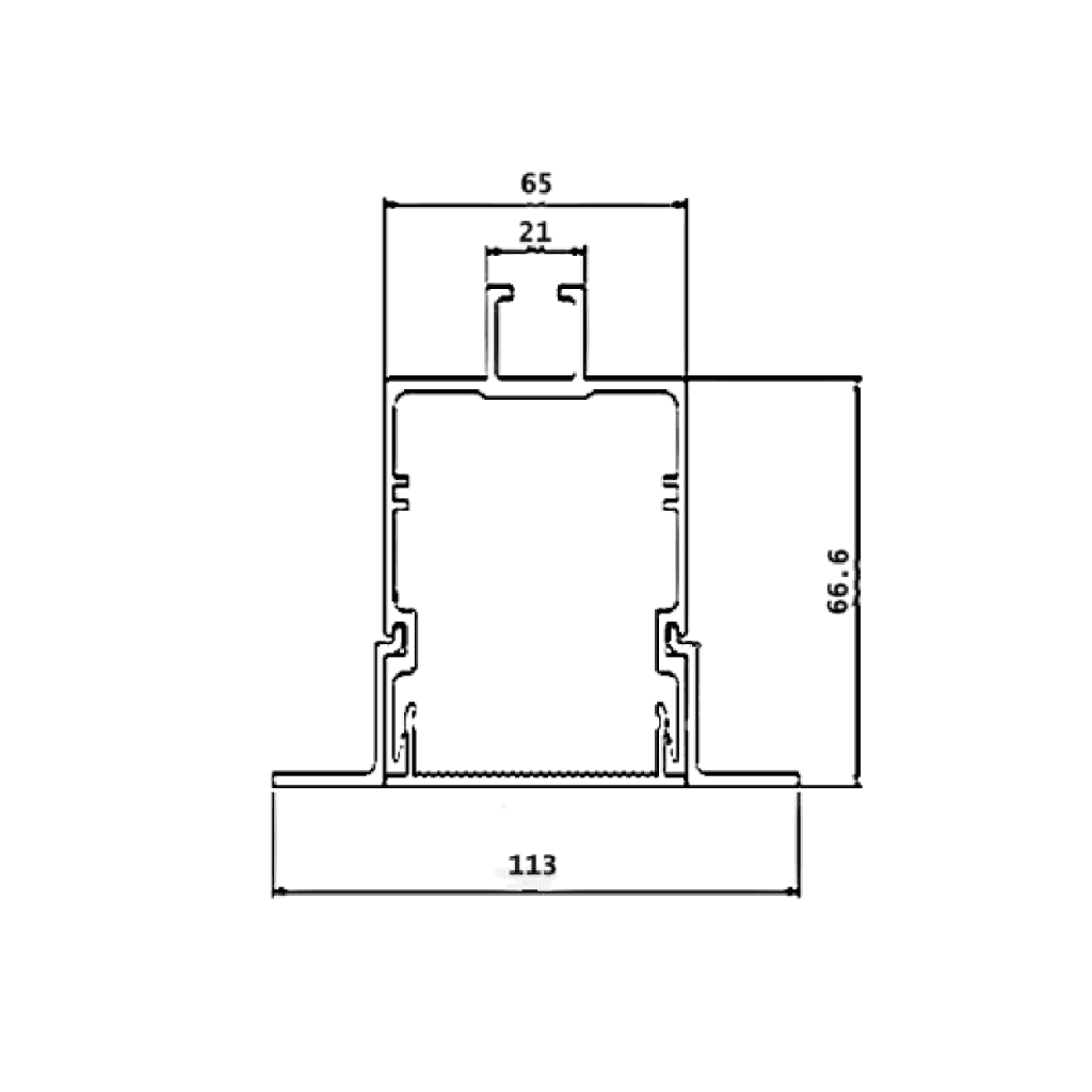 CK5000 Heavy Duty Walkable Flush Grid Ceiling System | MayAir Malaysia