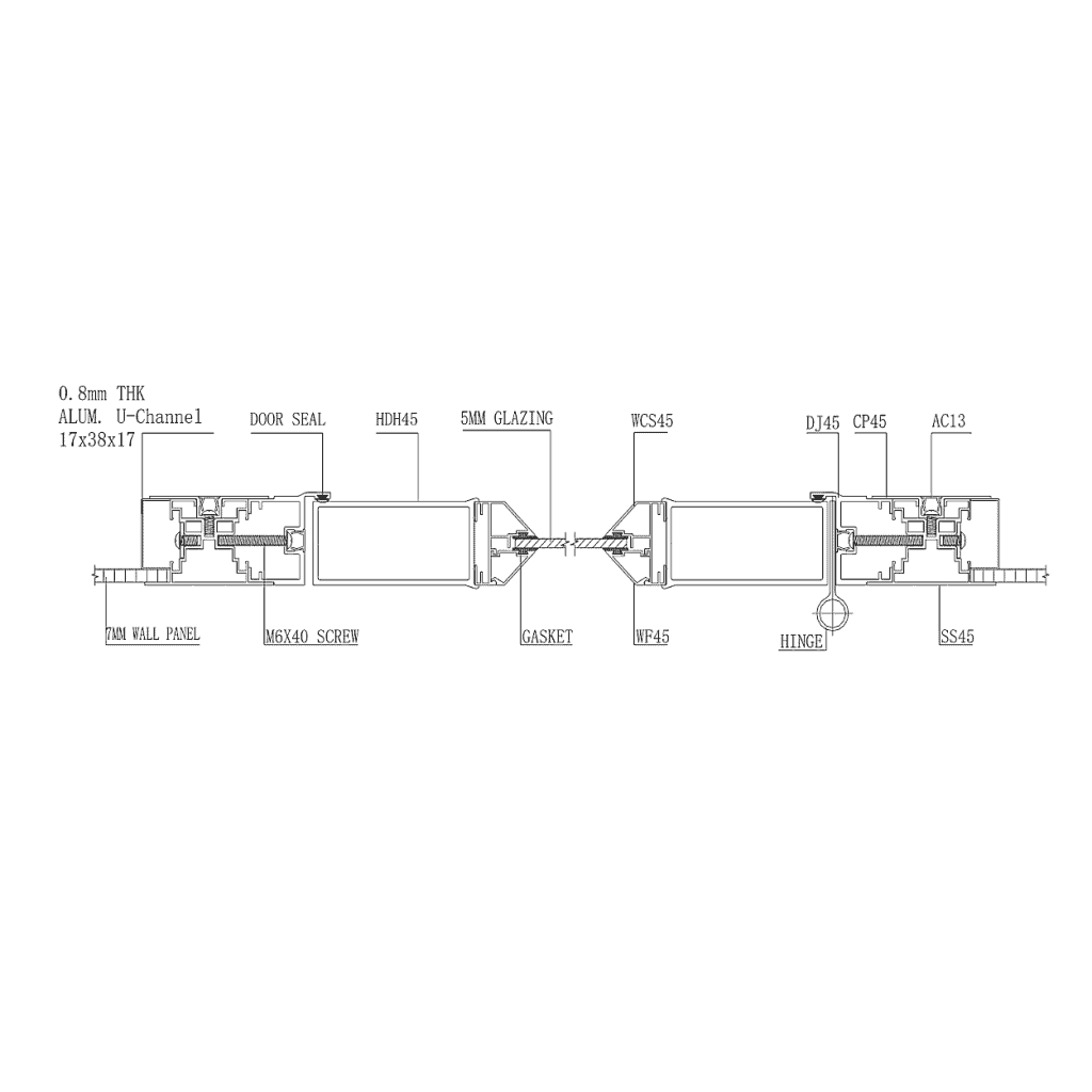 FL2000 FRONT LOAD PANEL SYSTEM | MayAir Malaysia